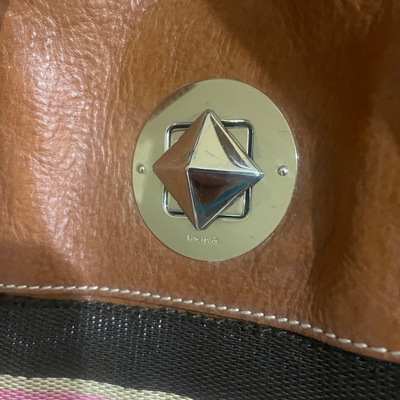 kate spade | Bags | Vintage Kate Spade Sienna Hadley Brown Leather ...